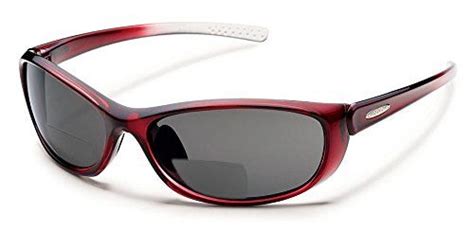 Suncloud Wisp Polarized Bi Focal Reading Sunglasses In Wine 175