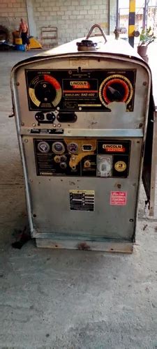 Maquina De Soldar A Gasoil Lincoln Sae 400 Mercadolibre