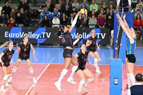 Volley Ball Demi Finale Retour De Challenge Cup Les Nantaises Ont Le