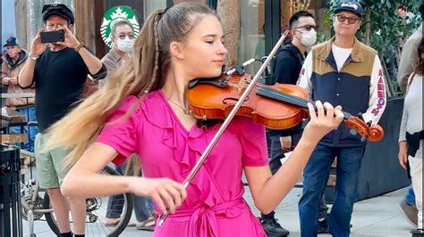 U2 15 Year Old Karolina Protsenko With Or Without You Violin