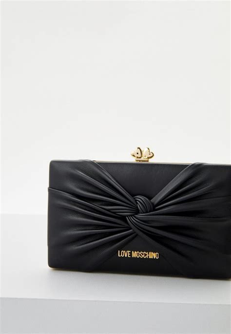Клатч Love Moschino, цвет: черный, RTLACO777201 — купить в интернет ...