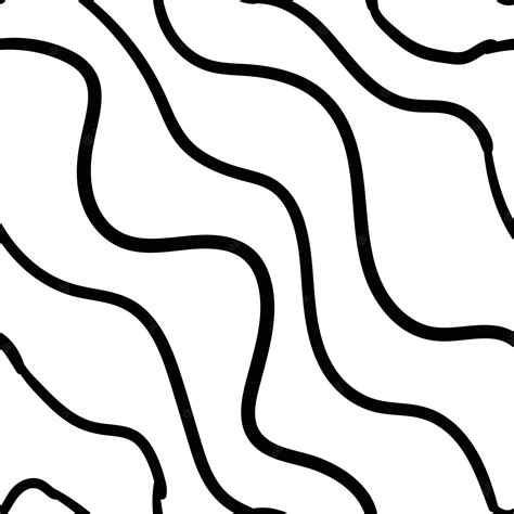 Premium Vector Abstract Geometric Seamless Pattern With Diagonal Zigzag Lines Doodle Background