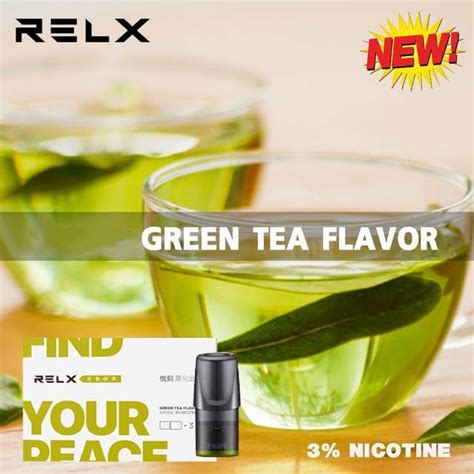 Relx Refill Pod Green Tea Yt Discount Store Crazy Sales