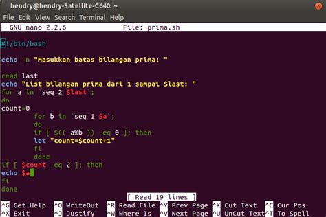 Mengenal Shell Bash Jalan Si Perantau