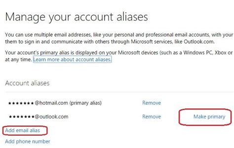 How To Create Outlook Email Alias
