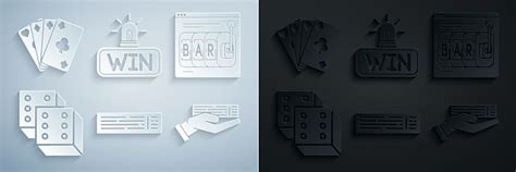 카드 온라인 슬롯 머신 게임 주사위 핸드 홀딩 데크 카지노 승리 및 플레이 아이콘의 갑판을 설정합니다 벡터 3차원 형태에 대한 스톡 벡터 아트 및 기타 이미지 Istock