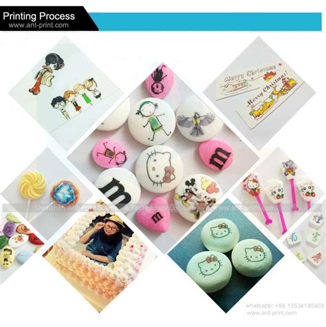 저렴한 식용 식품 프린터 A3 케이크 장식 케이크 마카롱 초콜릿 마시맬로 프린터 생일 사진 케이크 프린터 기계