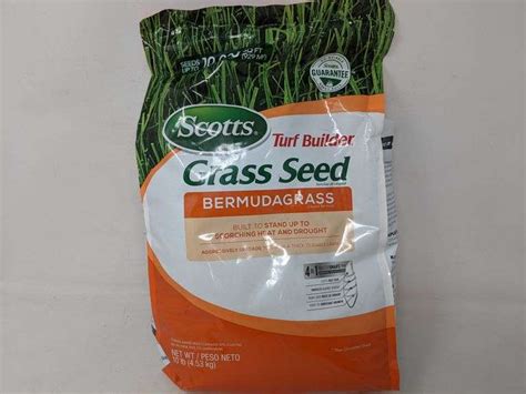 Scotts Turf Builder Grass Seed Bermudagrass 10lbs Coated Grass Seed