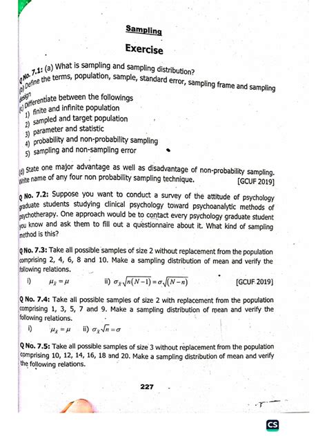 Sampling Pdf