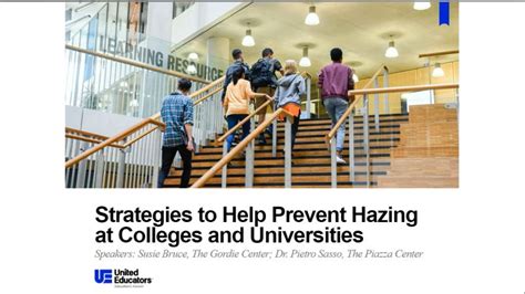 Pietro Sasso Phd On Linkedin Strategies To Help Prevent Hazing At