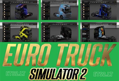 Volvo FH Skin Pack ETS Mods