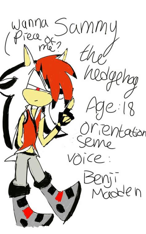 Sammy The Hedgehog By Tasyathehedgehog On Deviantart