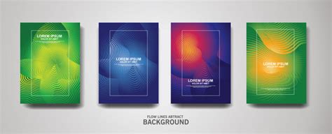 Abstract Flow Lines Pattern Background Royalty Free Vector