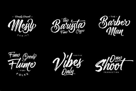 messy script font youworkforthem