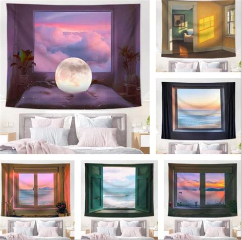 당일출고4종 감성 패브릭 벽 포스터