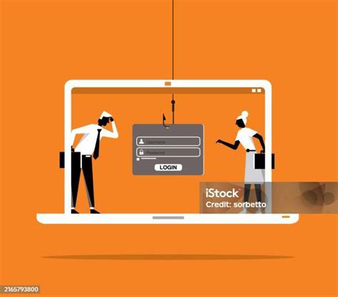Internet Phishing Hacking Login And Password Stock Illustration Download Image Now Computer