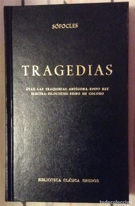 Tragedias sófocles áyax las traquinias an Vendido en Venta