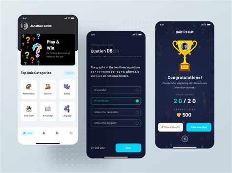 Quiz App Mobile Application By Techgropse Pvt Ltd On Dribbble