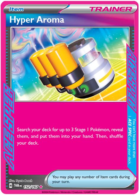 Hyper Aroma Twilight Masquerade Pokemon Card