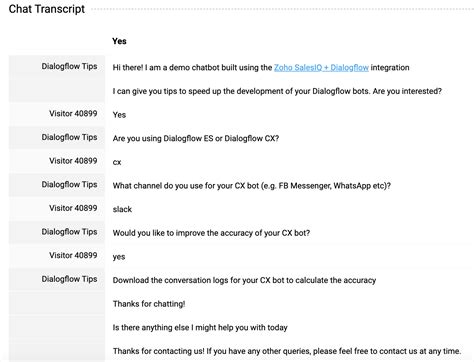 Chattranscript Botflo