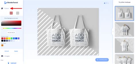 Customizing Your Mockup A Guide To The Available Editing Options Renderforest