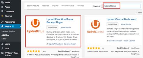 Backup Wordpress Site For Free With Updraftplus