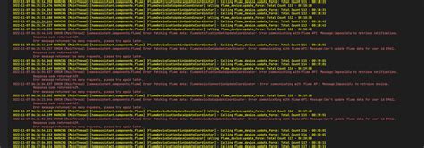Error Fetching Flume Data · Issue 81577 · Home Assistantcore · Github