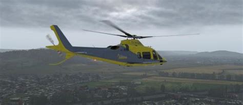 G Wnas Air Ambulance Service Livery For X Rotors Aw109 V106