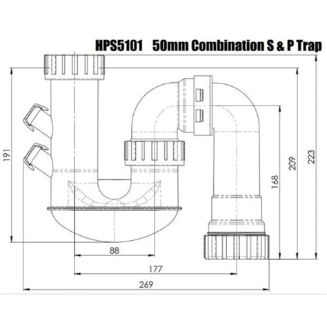 Pvc Trap Combination Sandp 50mm