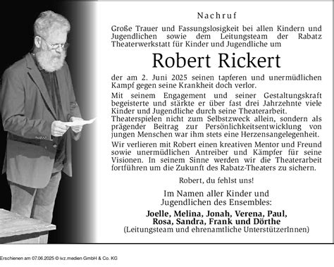 Ivz Trauer Robert Rickert