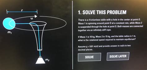 Solved Solve This Problem There Is A Frictionless Table Chegg