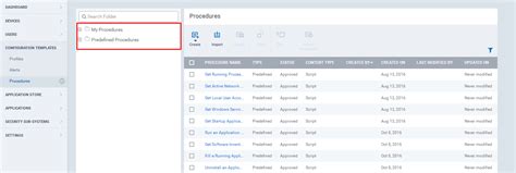Comodo One Understanding Procedures Schedule Procedure