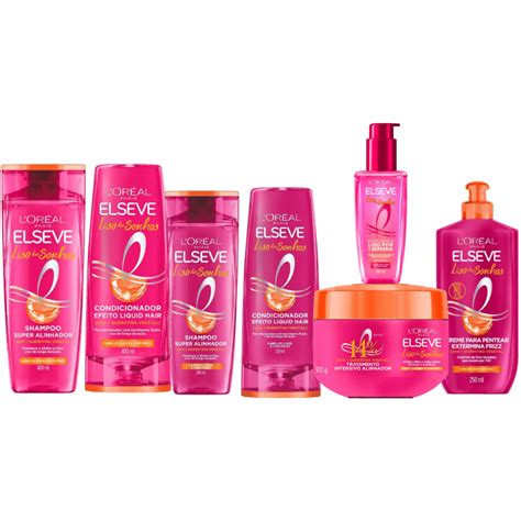 Kit Elseve Liso Dos Sonhos Shopee Brasil
