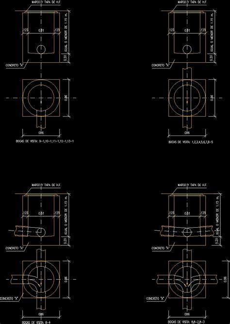 Manhole DWG Detail For AutoCAD Designs CAD