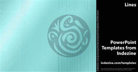 Lines 05 PowerPoint Template