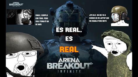 TODO SOBRE EL NUEVO ARENA BREAKOUT PARA PC Mi Opinion Sobre Arena