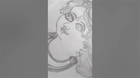 Cute Bal Gopal Sketch Art 😌 Youtube