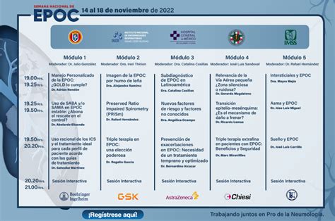 Semana Nacional De La EPOC 2022