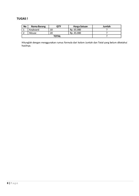 MODUL PRAKTIKUM APLIKASI KOMPUTER - Muhammad Rafii - Halaman 12 | PDF Online | PubHTML5