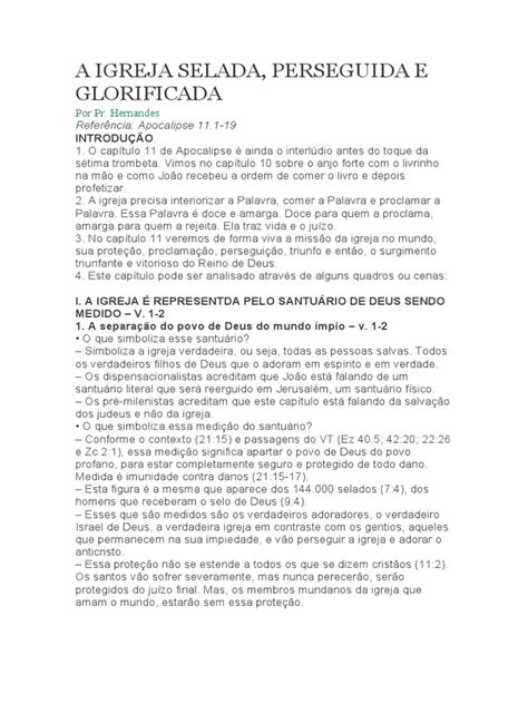 Apocalipse Hernandes Dias Lopes Pdf Igreja Cristã Santuário