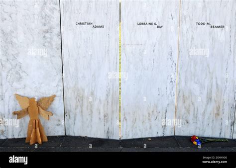 Passengers And Crew Members Who Died On Sept 11 2001 Are Honoured On
