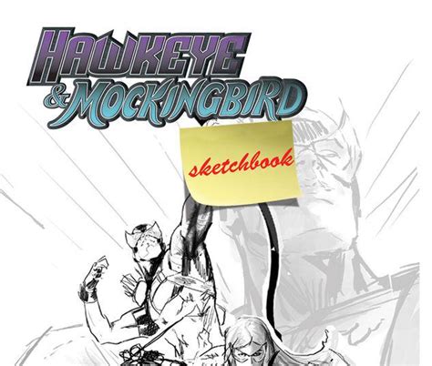 Hawkeye And Mockingbird Sketchbook 2010 1 Comic Issues Marvel