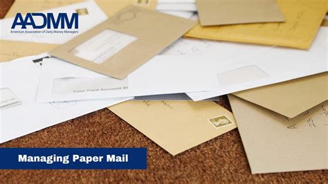 Managing Paper Mail Aadmm