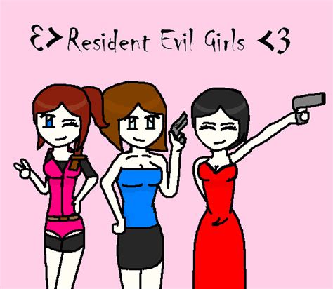 Resident Evil Girls By Leonkennedysangel On Deviantart