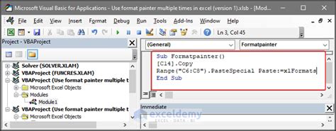 How to Use Format Painter Multiple Times in Excel (5 Easy Ways)