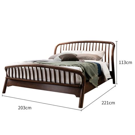 تصفح الان سرير نوم باللون البني من تصميم كلاسيكي بيوت Arkan Furniture