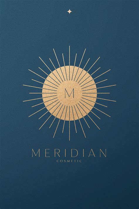 Celestial Logo Design Sun Logo Line Logo Minimal Logo Luxury Logo Round Logo Solar Logo Artofit