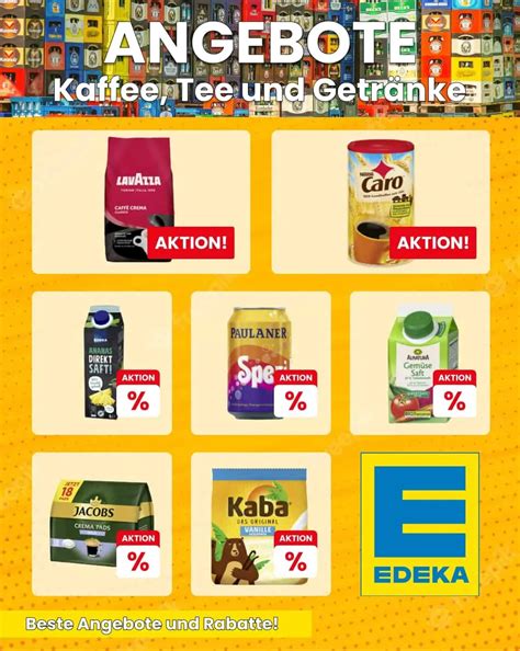 Edeka Angebote Kaffee Tee And Getränke Gültig Bis 5 August 2024