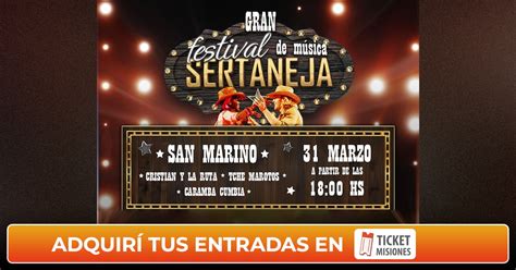 Iguazú se prepara para recibir al Festival de Música Sertaneja con variados artistas y vos no