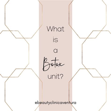 What Is A Botox Unit The Beauty Clinic